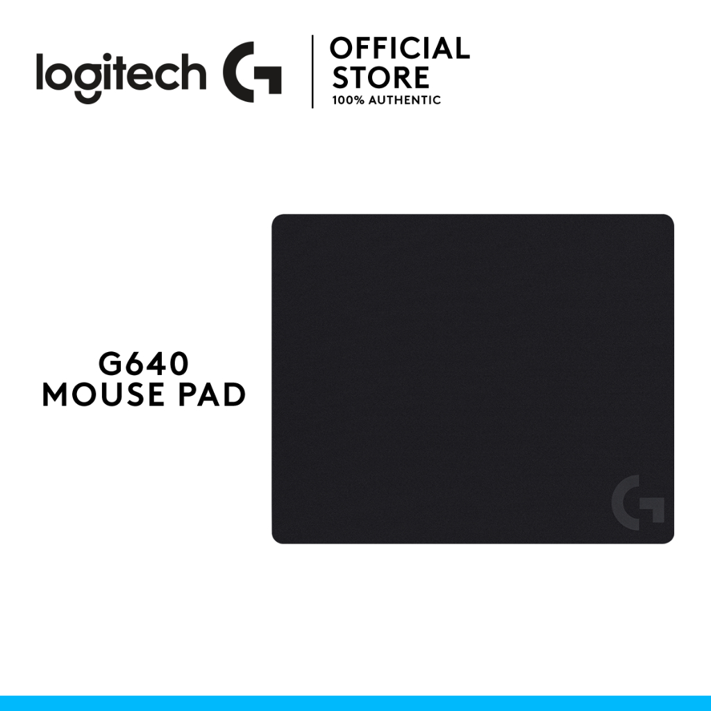 Logitech G640 Large Cloth 400 x 460mm, 3mm Thick Gaming Mouse Pad (943-000801) | Shopee Philippines