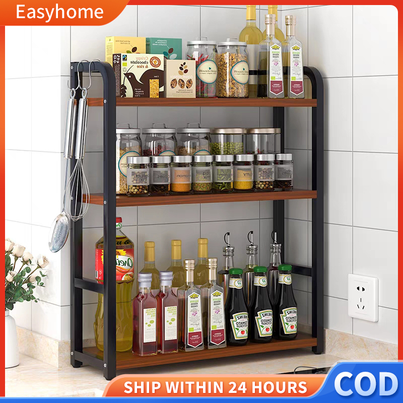 COD 2 and 3Tier Spice Rack Condiment Seasoning Storage Organizer For ...
