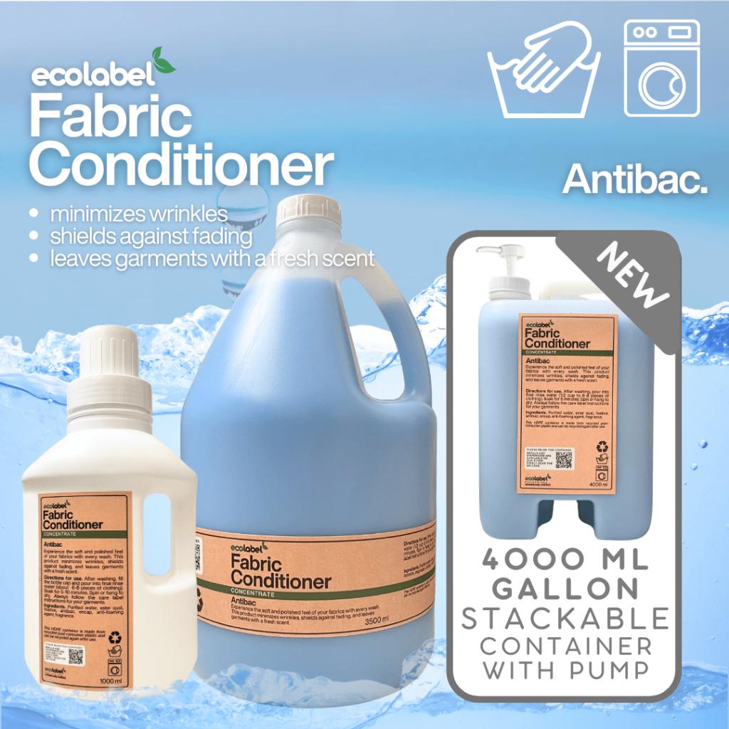 Laundry Fabric Softener Conditioner Antibac Scent fabcon for laundry ...