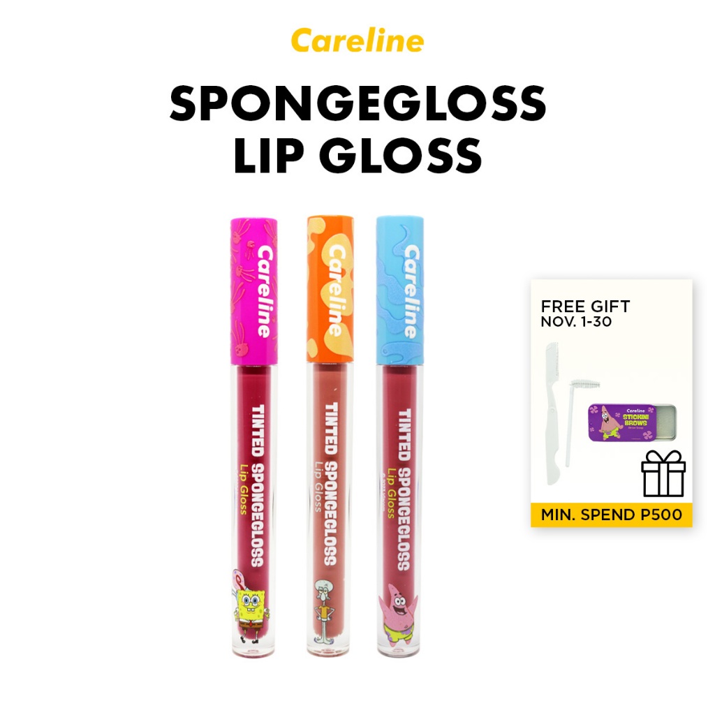 Careline Tinted Spongegloss Lip Gloss 1.8ml | Shopee Philippines
