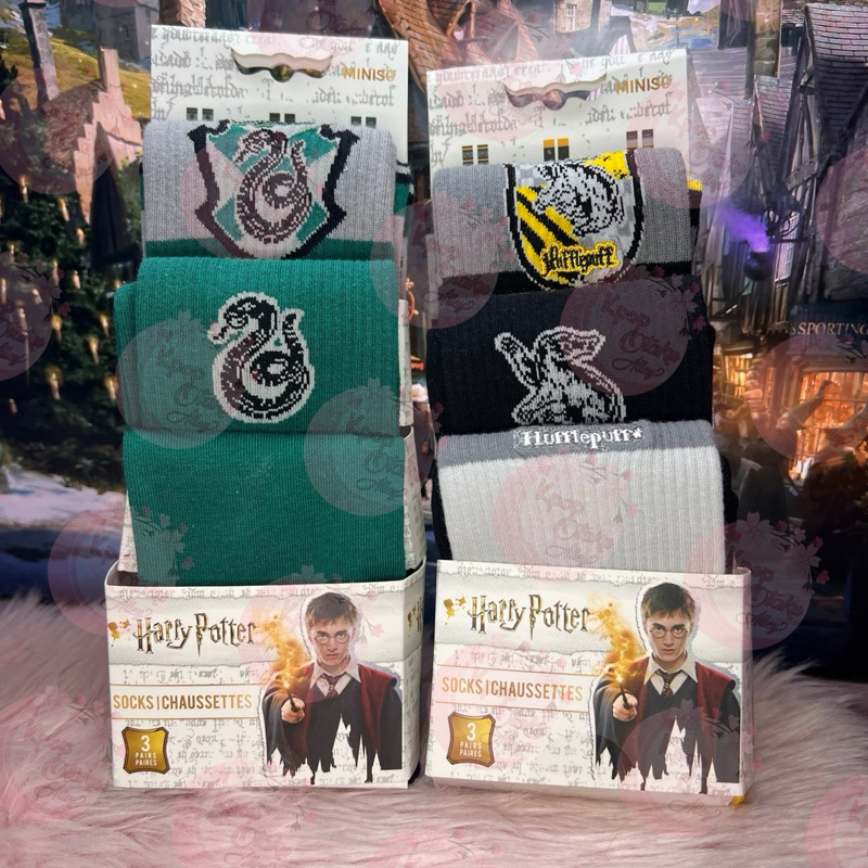 Harry Potter x Miniso Socks | Kpop Otaku Alley | Shopee Philippines