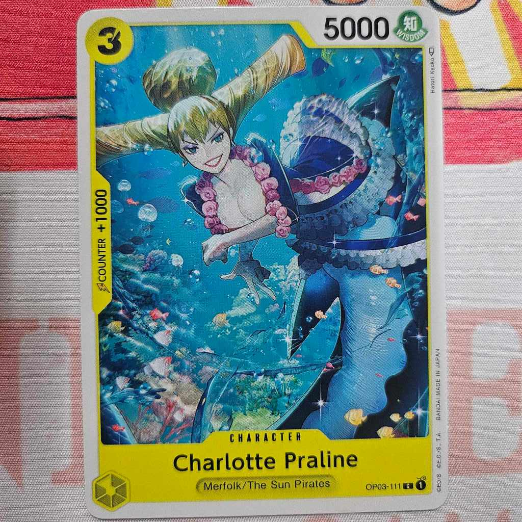 One Piece TCG [ENGLISH] OP03-111 C Charlotte Praline [ENGLISH VERSION] | Shopee Philippines