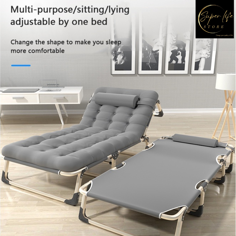 【SLS】Adjustable Folding Bed heavy duty office/outdoor folding bed with ...