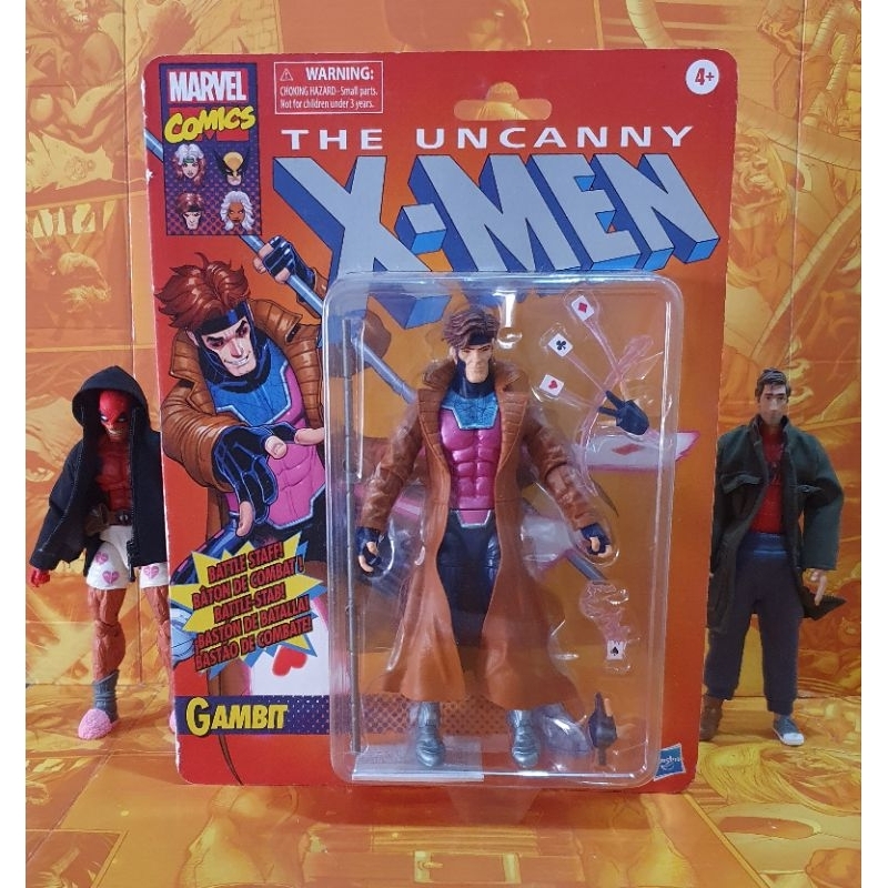 MARVEL LEGENDS RETRO GAMBIT | Shopee Philippines