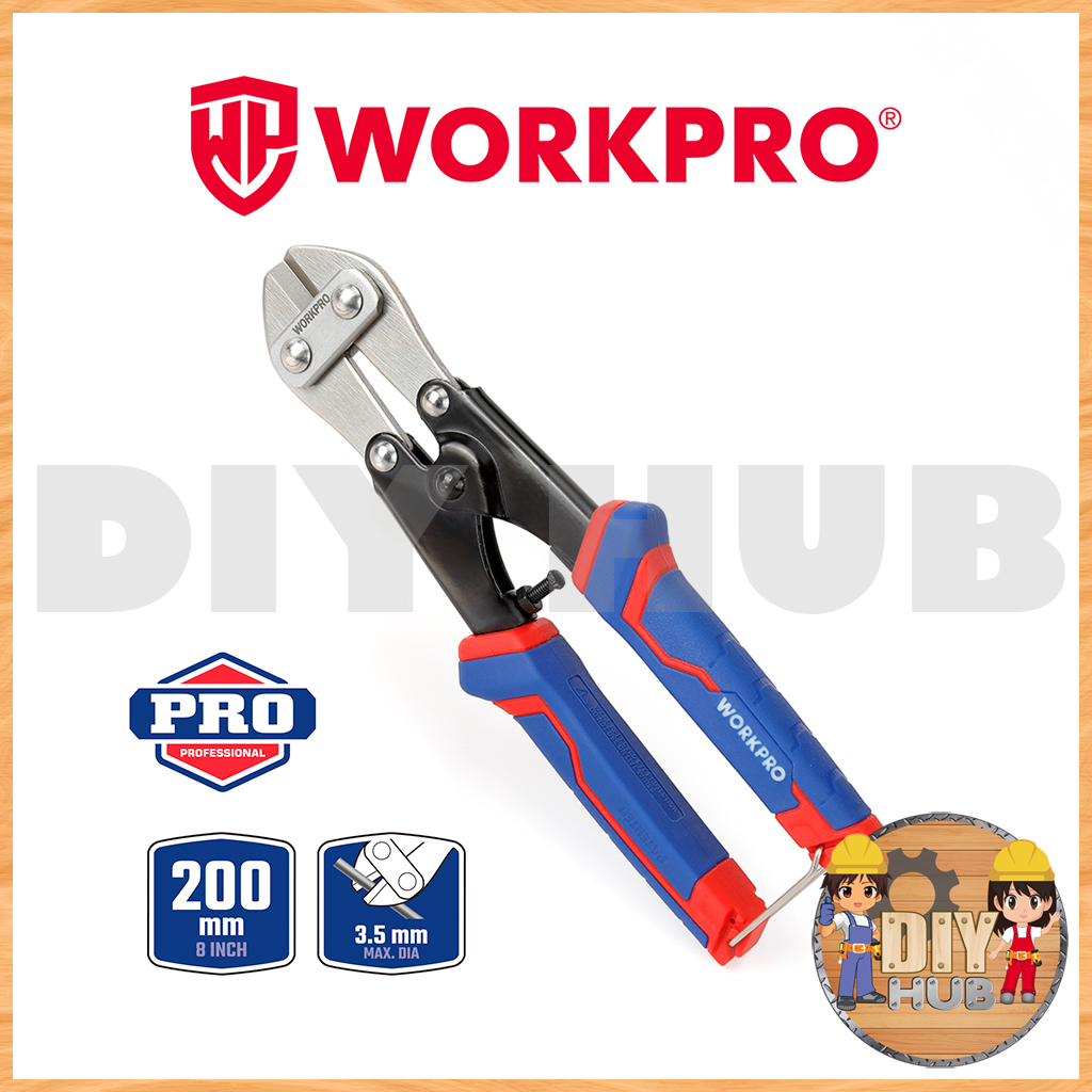 WORKPRO Mini Bolt Cutter 8" | Shopee Philippines