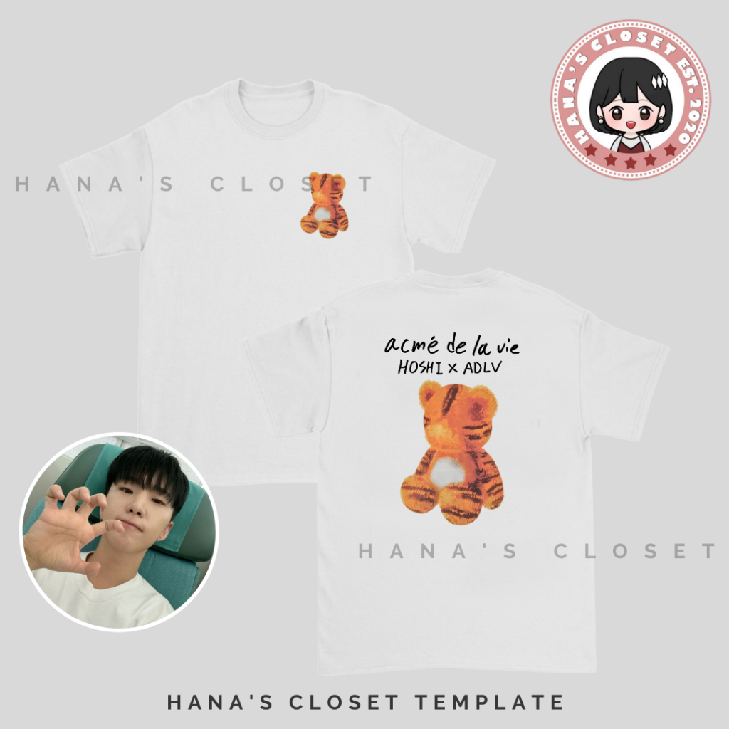 TIGER FIGURE V2 Seventeen Hoshi Customized Inspired T Shirt | Shopee ...