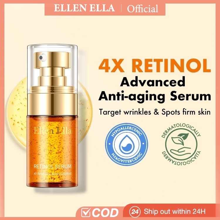 Ellen Ella 4X Serum Anti Aging Original 35ml Wrinkle Face Serum Glass ...