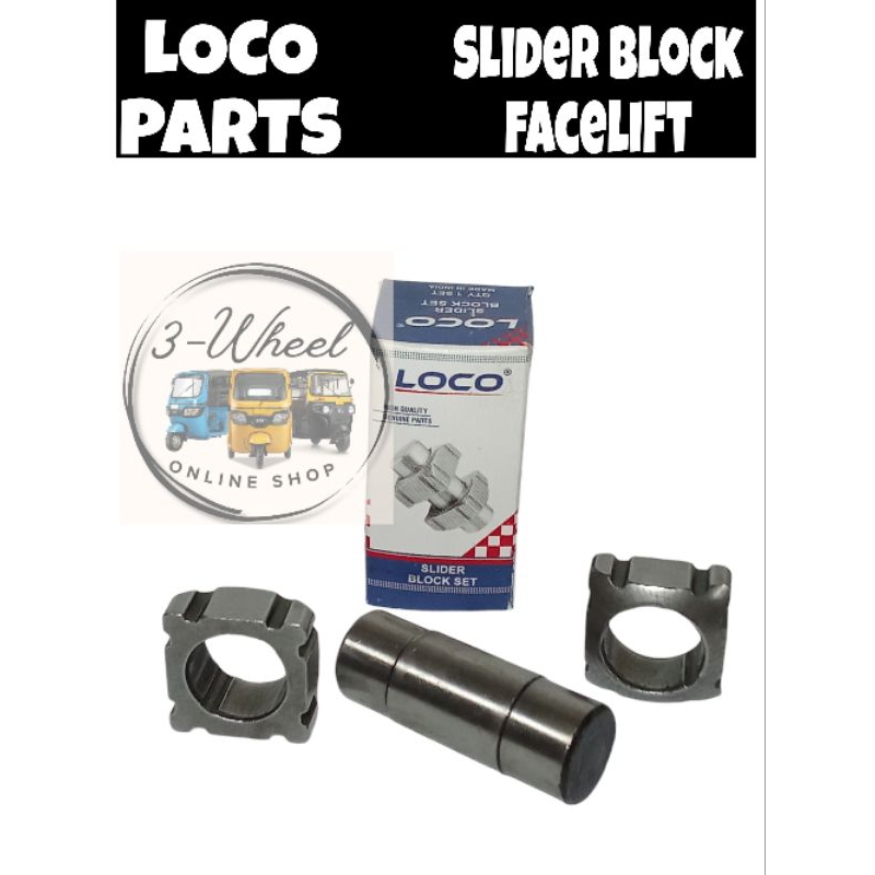 Slider Block Set - Loco Parts (Bajaj Re/Facelift) | Shopee Philippines