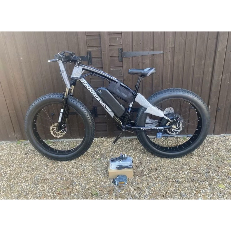 electric ebike Fat Wheel 48v 1500w 14Ah Battery 26x4inch Pedalease Big ...