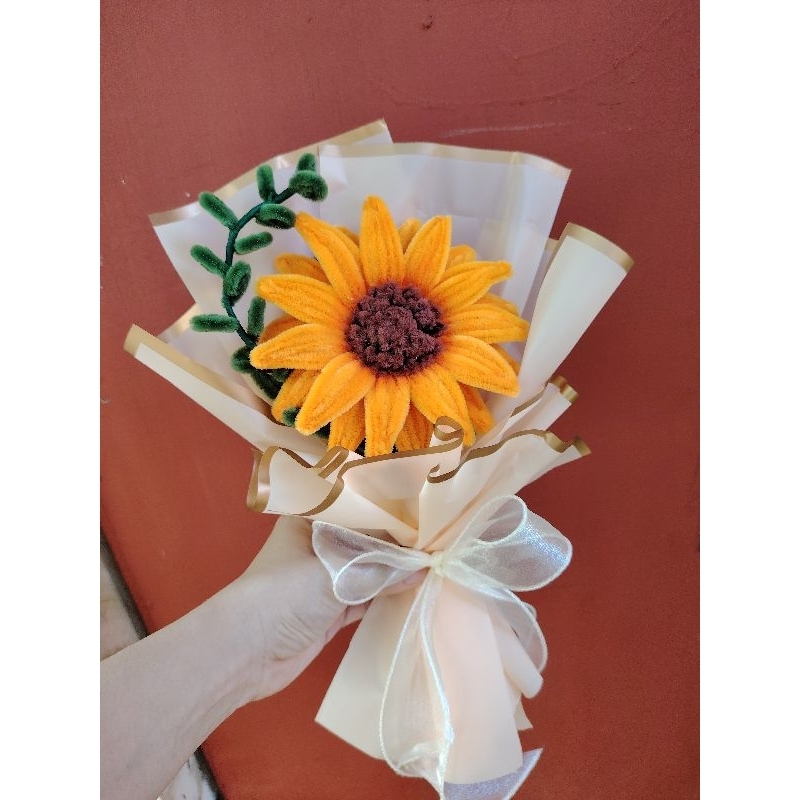 sunflower bouquet flower bouquets monthsary anniversary birthday gift ...