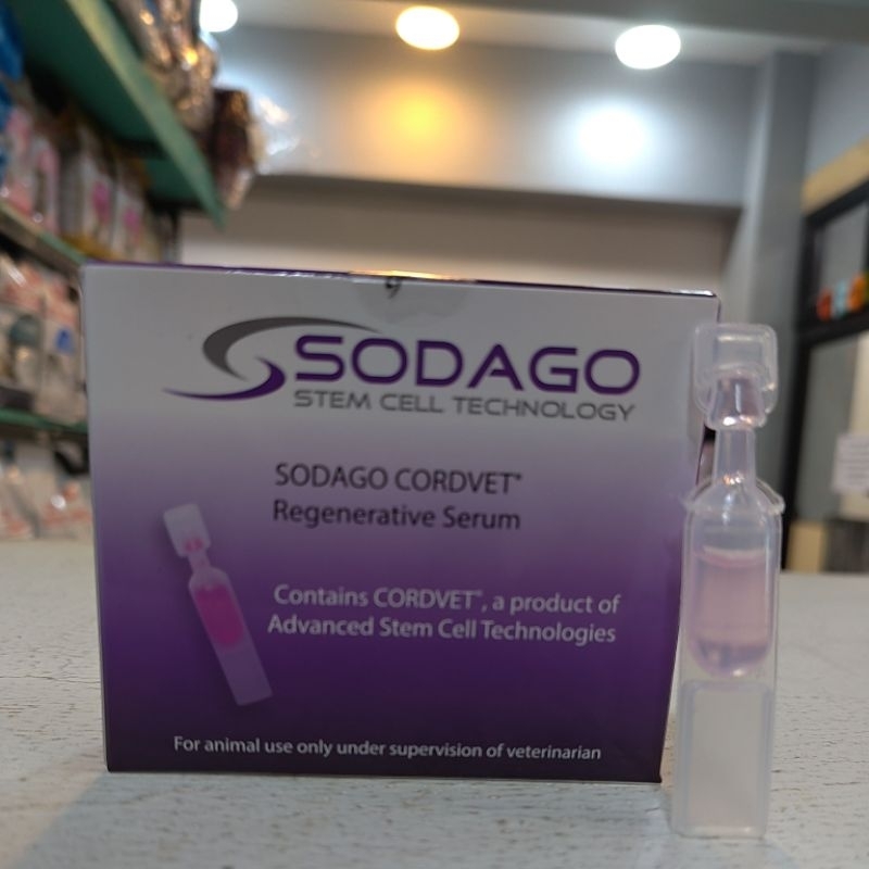 SODAGO CORDVET REGENERATIVE SERUM 1 VIAL | Shopee Philippines