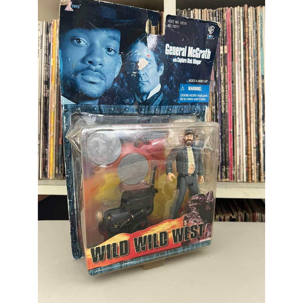 Vintage 1999 WILD WILD WEST GENERAL MCGRATH ACTION FIGURE T5 | Shopee ...