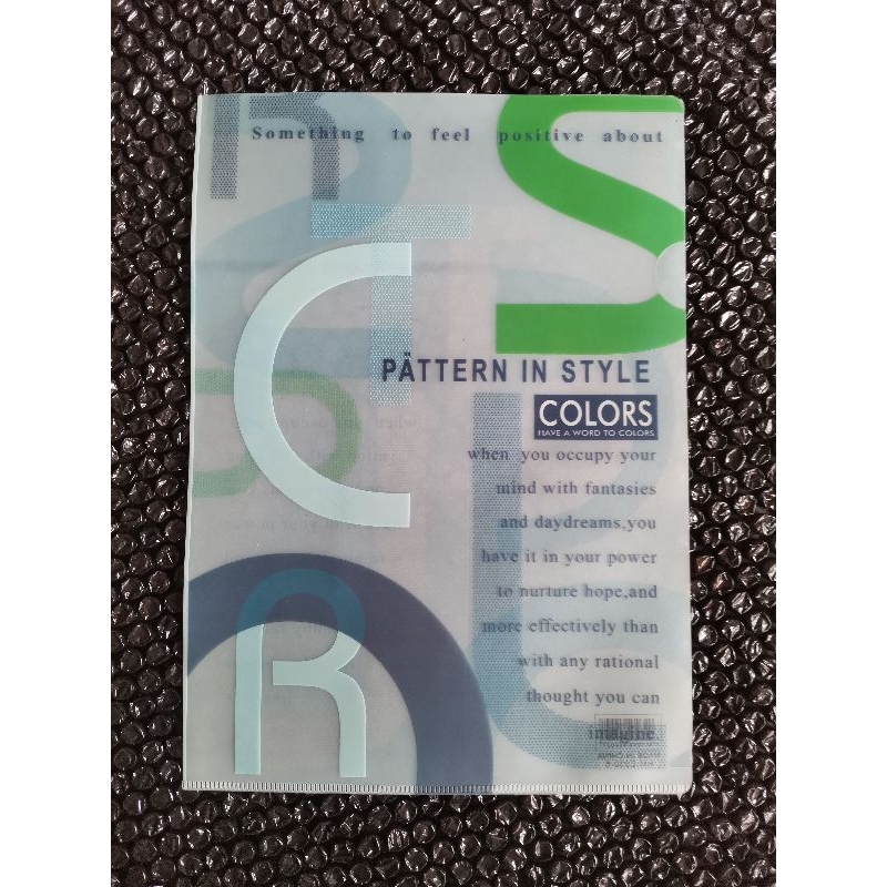 A4 Size Paper Slip In L Type Plastic Folder | Shopee Philippines