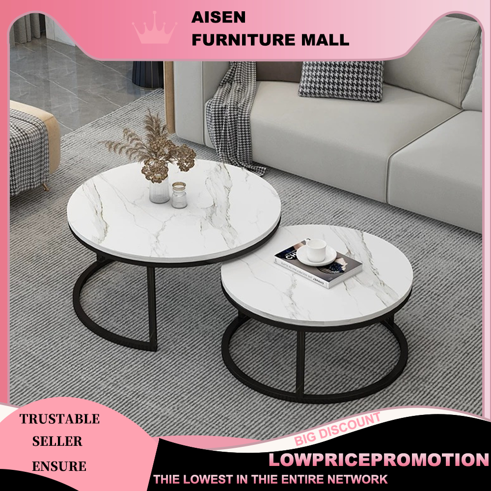 Nordic Creative Small Coffee Table Household Coffee Table Two-in-one ...