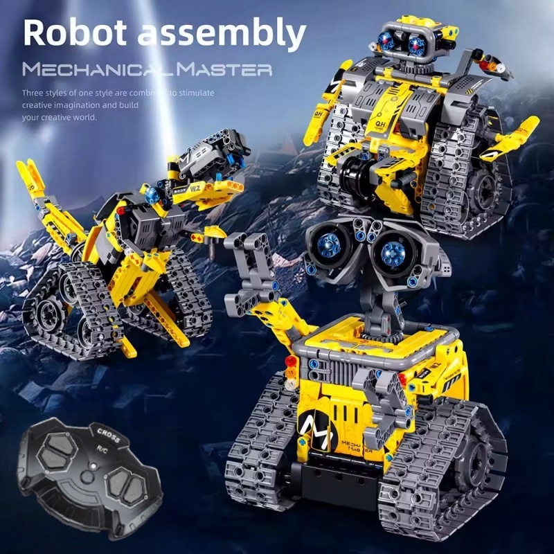 Robot programming, remote control,electric building block assemblychildren's educational toy ...