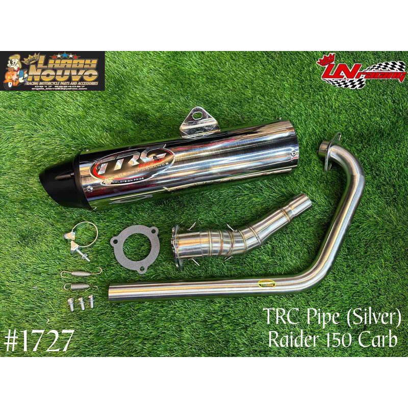 TRC RACING PIPE FOR RAIDER 150 CARB | Shopee Philippines