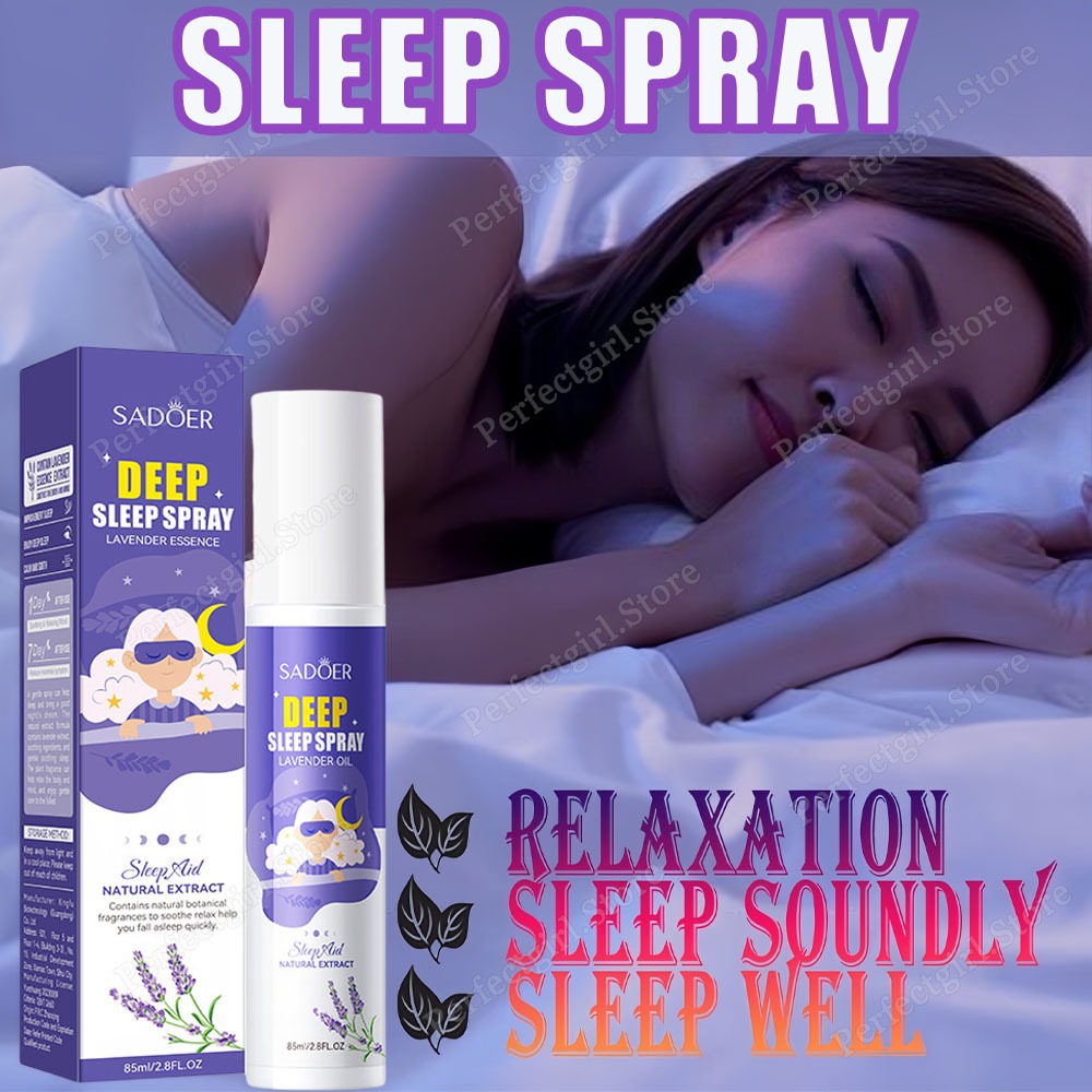 85ML Sleep Spray Better and Deeper Sleep Reduce Fatigue Stress Enjoy ...