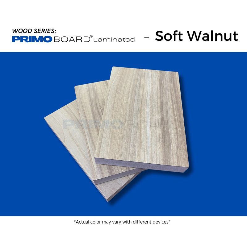 Primoboard Laminated - Soft Walnut | Shopee Philippines