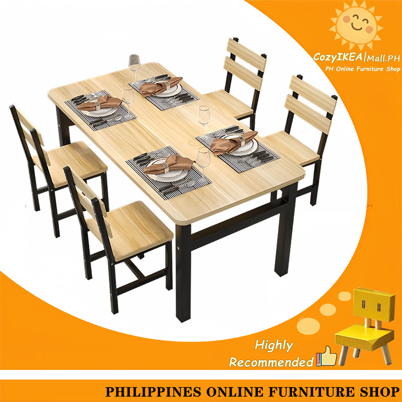 CozyIKEA Home Dining Table Set With 4 Chairs Dining Table Dining Chairs ...