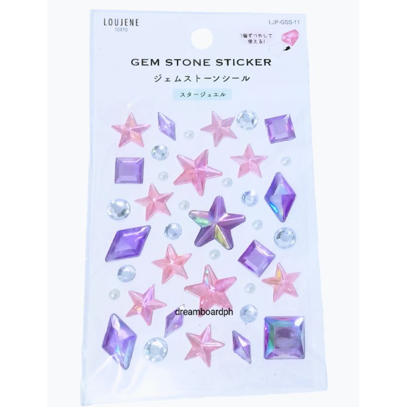 STAR GEM STONE STICKERS | Shopee Philippines
