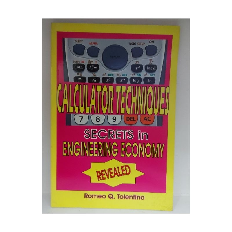 Calculator Techniques Secrets in Engineering Economy | Shopee Philippines