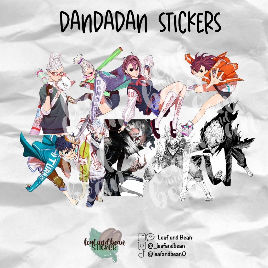LNB || dandadan stickers || waterproof vinyl stickers | Shopee Philippines