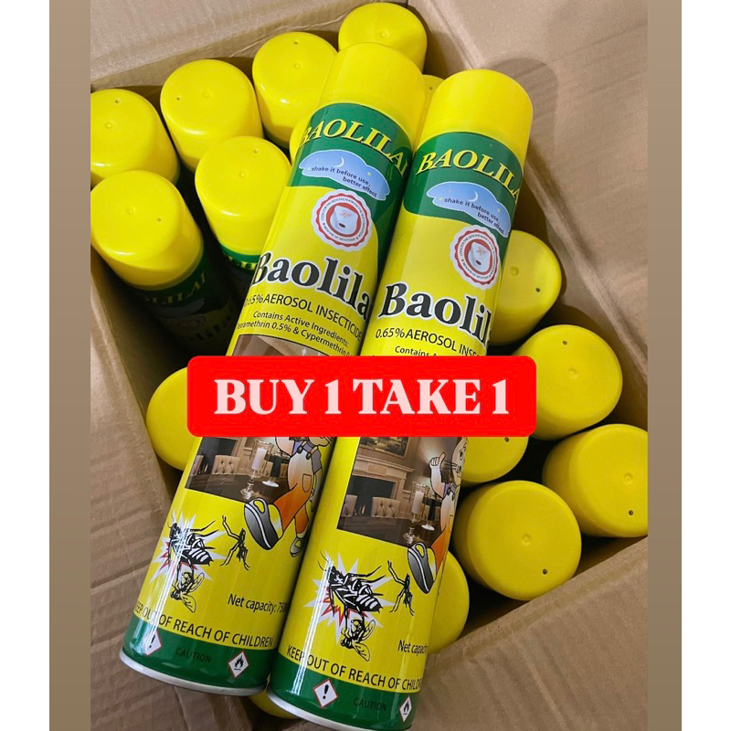 BUY 1 TAKE 1 Baolilai Insecticide spray insect killer mosquito spray ...