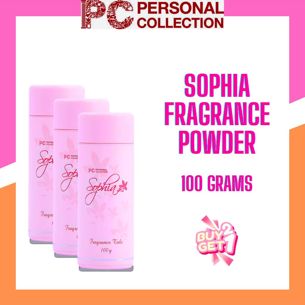 Personal Collection Sophia Fragrance Talc Powder 100 Grams | Shopee ...