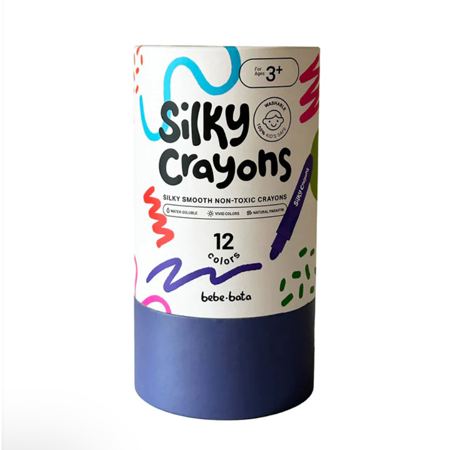 Bebebata Silky Crayons (12 crayons) | Shopee Philippines