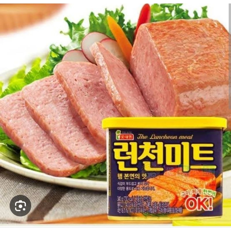 LOTTE Ok Korean Luncheon Meat 340g | Shopee Philippines