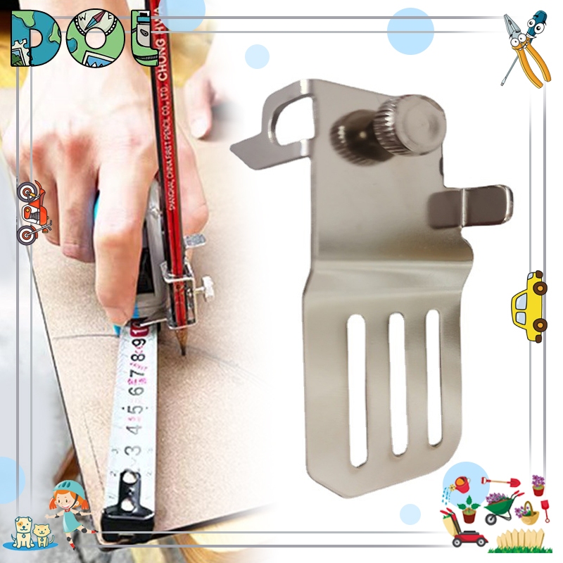 Stainless Steel Tape Measure Holder Flexible Positioning Clip for ...