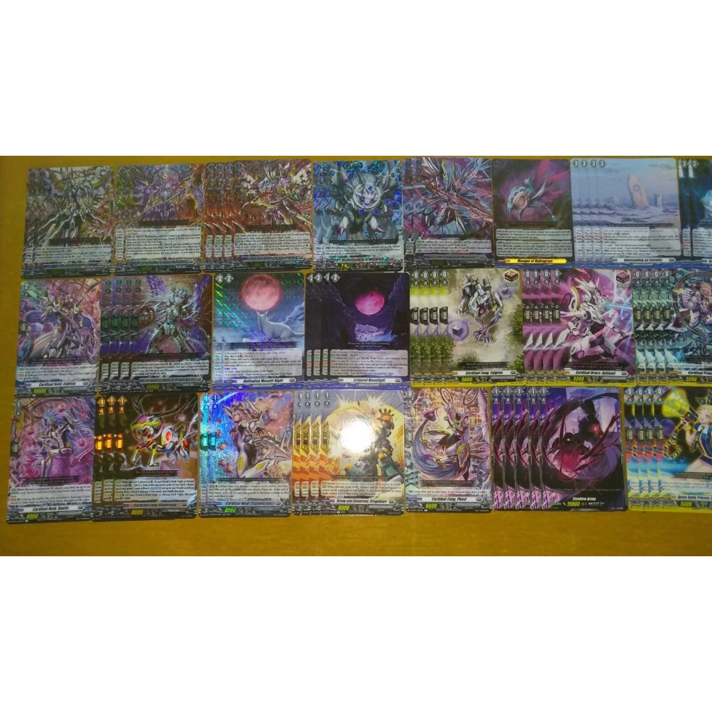 CFV Cardinal Mors Orfist Masques Deck DZ-BT03 Brandt Gate Cardfight Vanguard English Thumborino ...