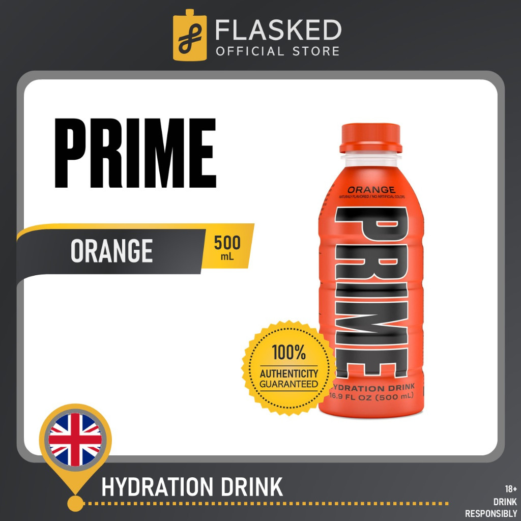 Prime Orange Hydration Drink 500mL | Shopee Philippines