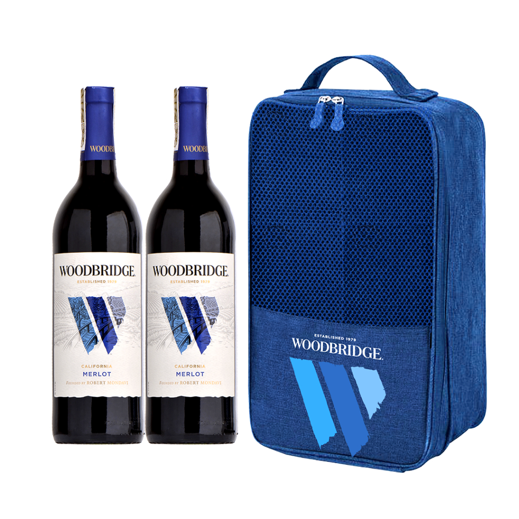 Robert Mondavi Woodbridge Merlot 750ml with Travel Bag Bundle | Shopee ...