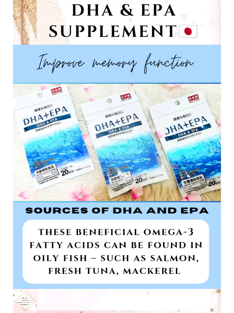 DHA AND EPA IMPROVING MEMORY SUPPLEMENTS JAPAN | Shopee Philippines