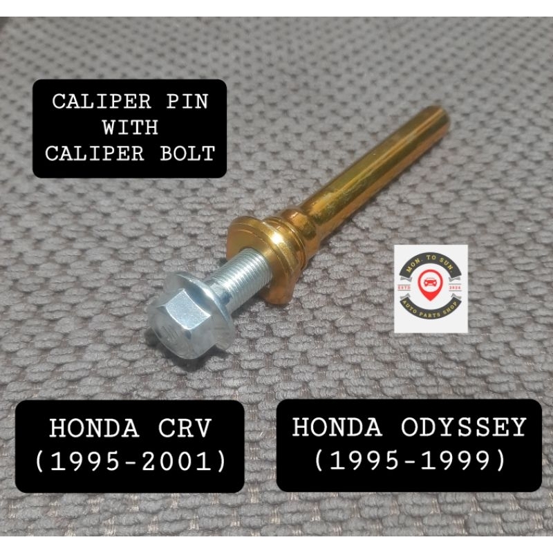 1 Piece Brake Caliper Pin with Caliper Bolt for Honda CRV & Honda ...