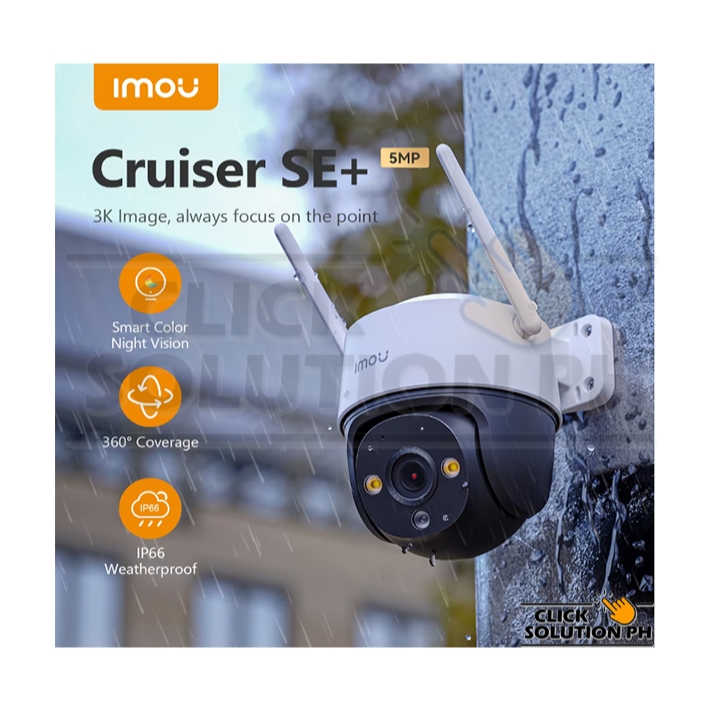 IMOU Cruiser SE+ 5MP 3K WiFi Camera | Shopee Philippines