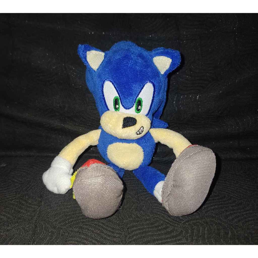 7" RARE Jazwares Sonic the Hedgehog Sega Stuff toys Plush | Shopee ...