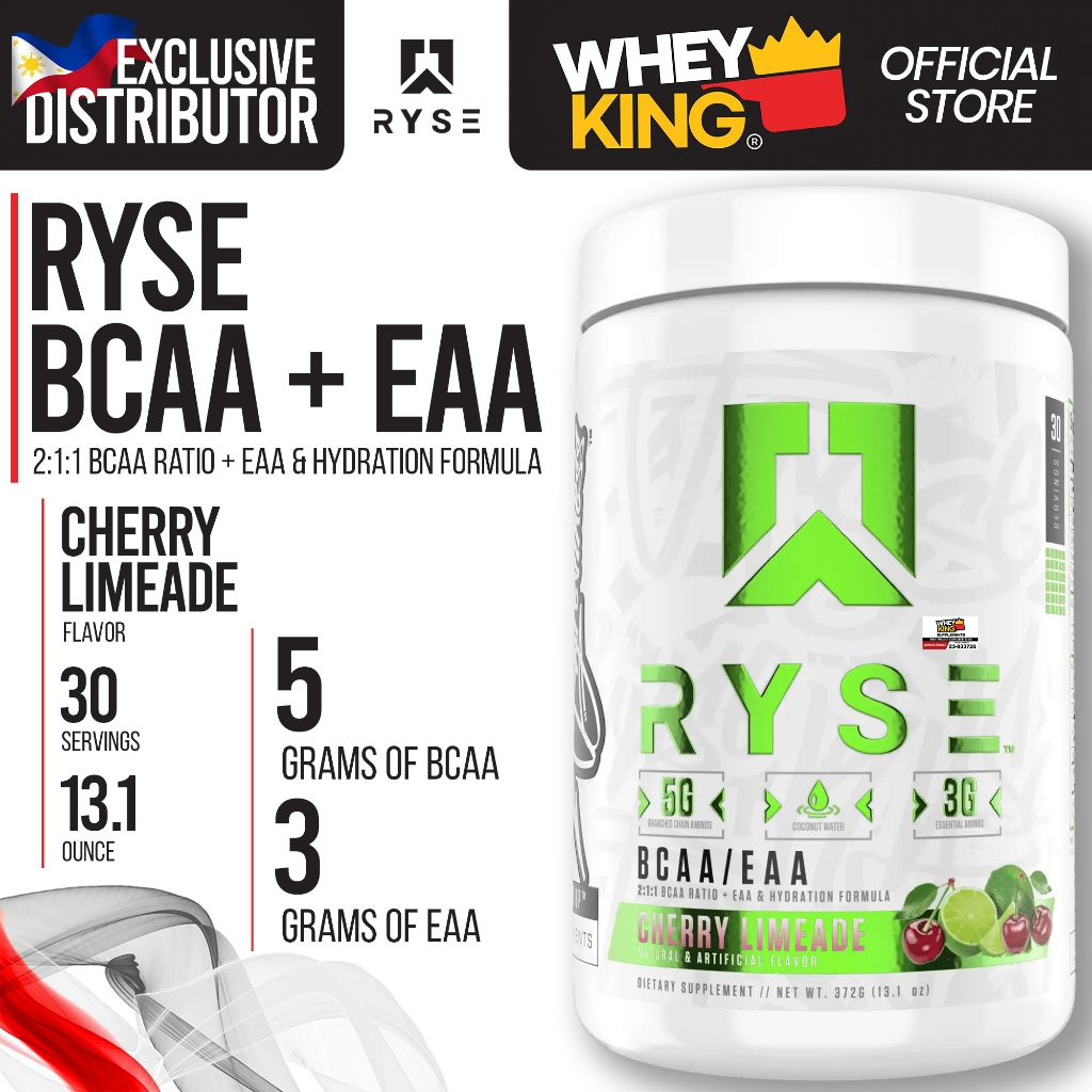 RYSE BCAA + EAA Hydration. Endurance. Recovery | Shopee Philippines