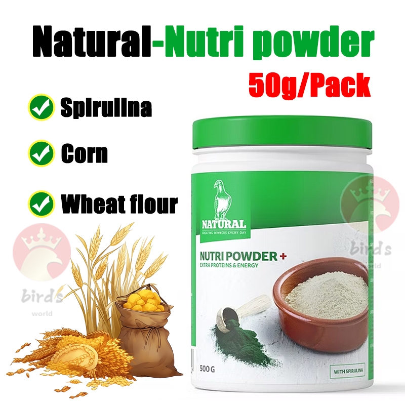 50g Natural Nutri powder for pigeon supplement | Shopee Philippines