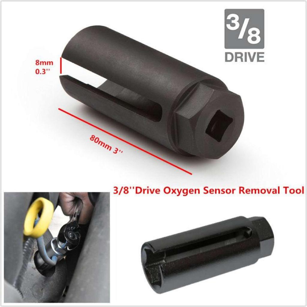 COD Universal Car O2 Oxygen Sensor Removal Socket 7/8" 22mm 3/8" Drive ...