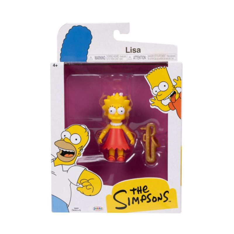 [In Stock] The Simpsons 5-Inch Wave 2 Lisa Simpson Action Figure ...