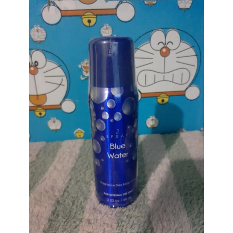 j spray long lasting blue water 60ml | Shopee Philippines