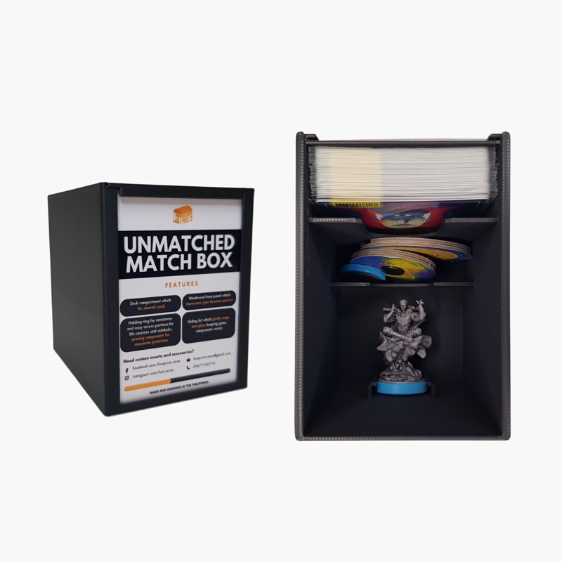 Match Box for Unmatched (Board Game Storage) | Shopee Philippines