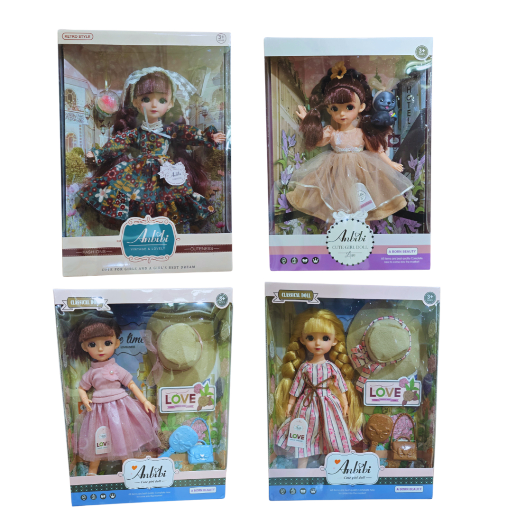 Anbibi Doll, Vintage Doll, Cute Girl Doll, Classical Doll, Retro Style ...