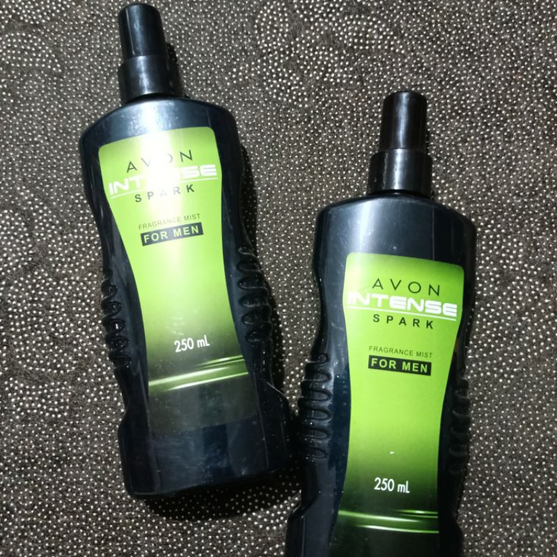 AVON Intense Fragrance Mist for MEN 250ml (SPARK, CHASE) | Shopee ...
