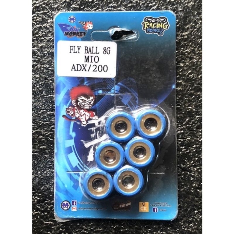 RACING MONKEY FLYBALL/FLY BALL MIO SPORTY 6/7/8/9/10/11 GRMS | Shopee ...