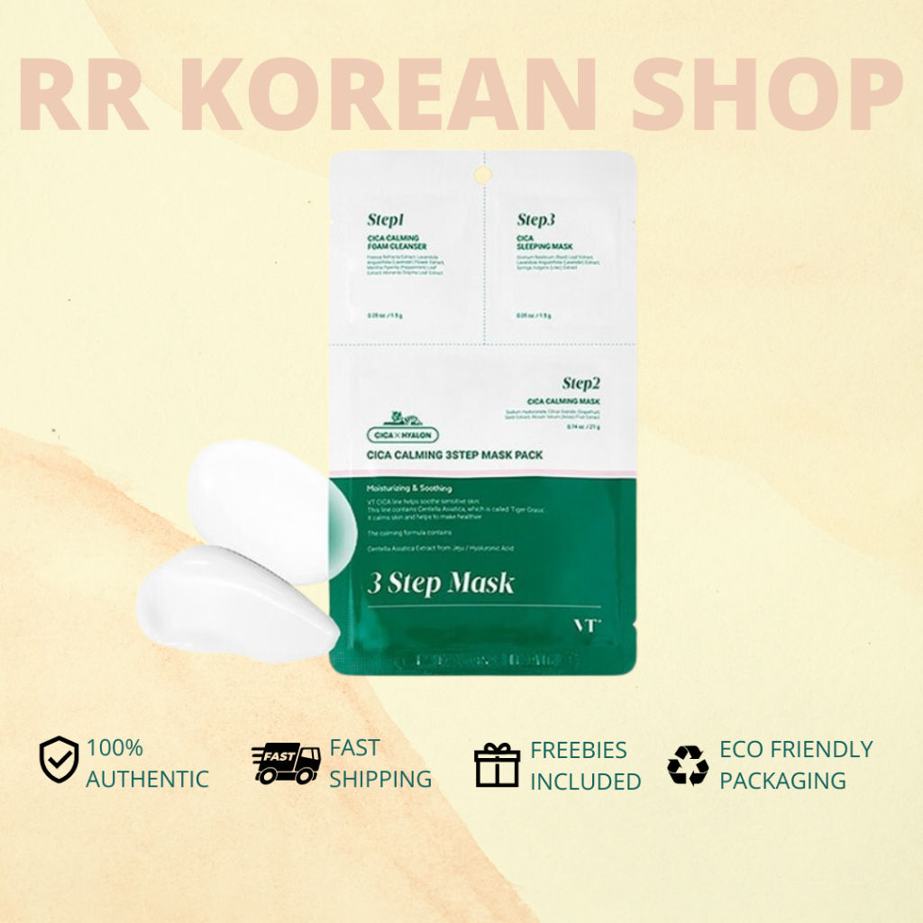 VT Cica Calming 3-Step Mask Pack | Shopee Philippines