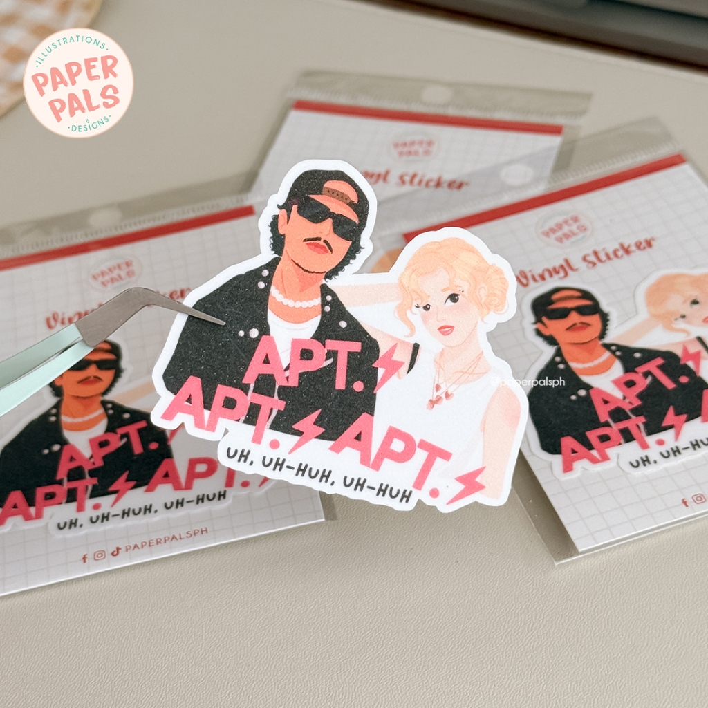 APT Fan Art, Blackpink Rose Fan Art Stickers | Paper Pals | Shopee ...