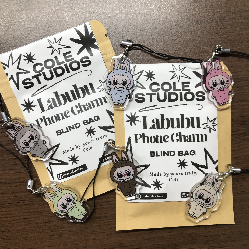 Labubu Phone Charm Keychain (BLIND BAG) | Shopee Philippines